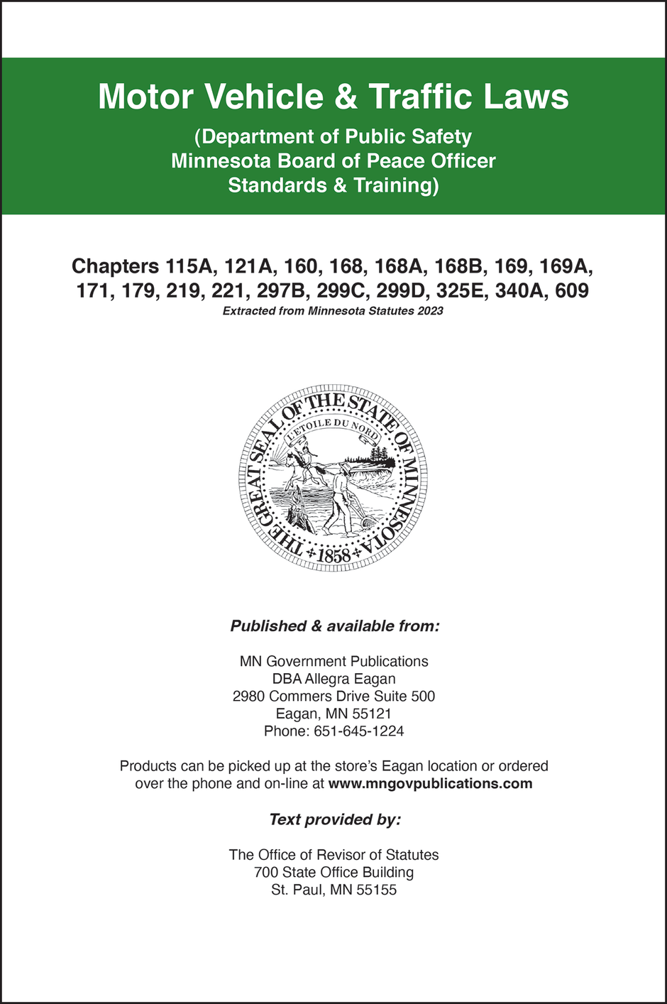 DOT Standards – MN Government Publications